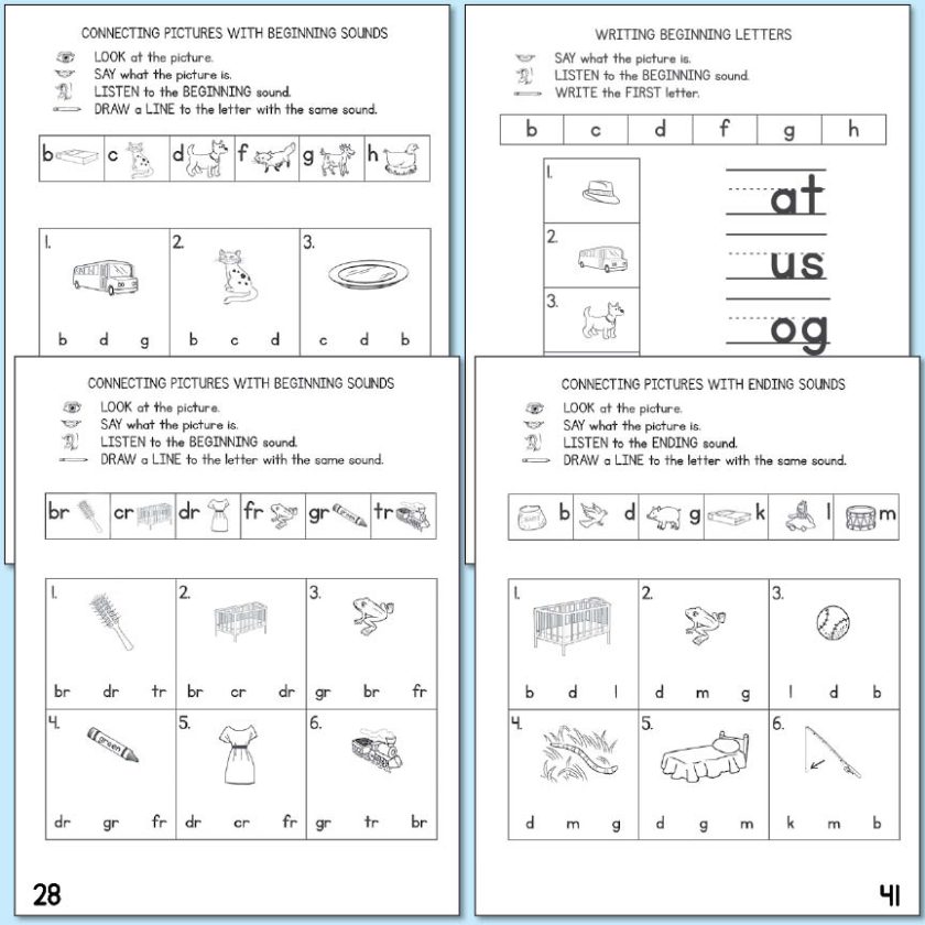 Consonant Sounds FunBook 600