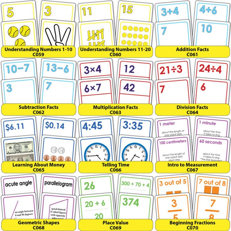 Math SuperDeck Card Games 12-Pack A613S