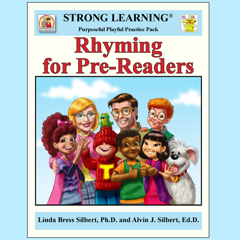 RHYMING FOR PRE-READERS – Practice Pack – T599A