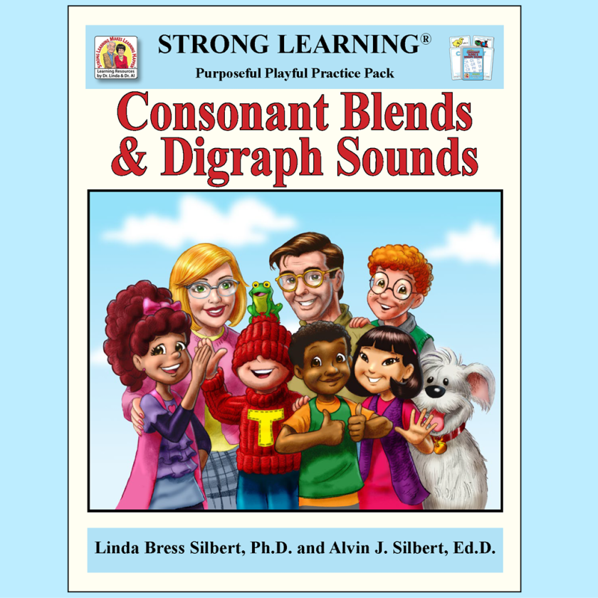 CONSONANT BLENDS AND DIGRAPH SOUNDS – Practice Pack – T600B